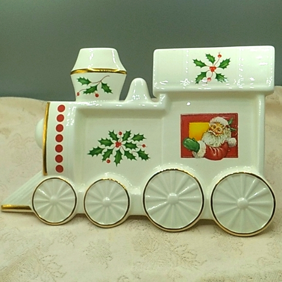 Lenox | Holiday | Lenox Santas Holiday Toy Shop Train Spoon Rest | Poshmark